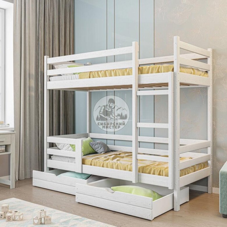 Двухъярусная кровать – купить в Казани, цена 12 500 руб., дата ...