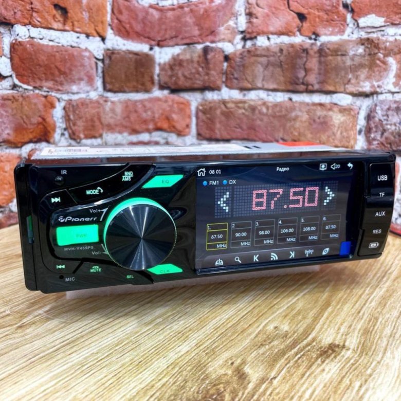 Магнитола Pioneer-OK 455, 1 DIN блютуз, экран 4.3" – купить в Туле ...