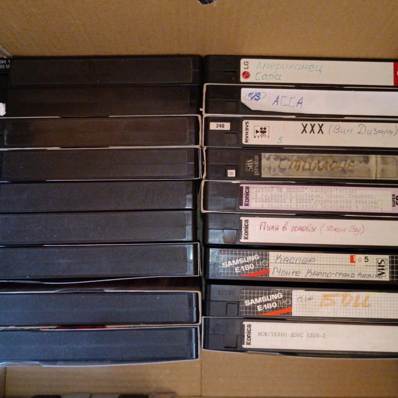 Видеокассеты VHS – купить в Екатеринбурге, цена 99 руб., дата ...