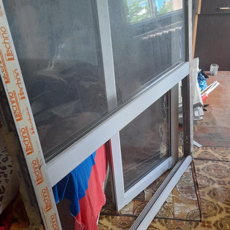 Окно пастик б у размер 1 40 На 1 35 тел 890257148 купить в Южно