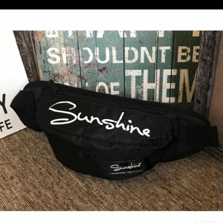 Сумка на пояс, бананка Sunshine черная новая – купить в Москве, цена 3 ...