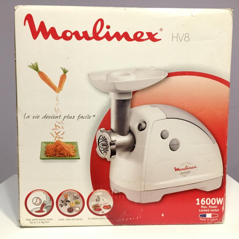 Мясорубка Moulinex HV8 ME606 производство Франция – купить в Москве ...