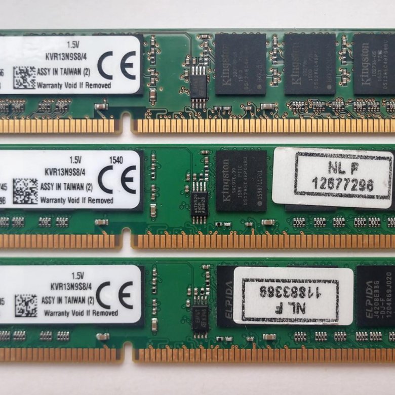 Оперативная память Kingston Ddr3 4gb 1333mhz купить в Москве цена 1