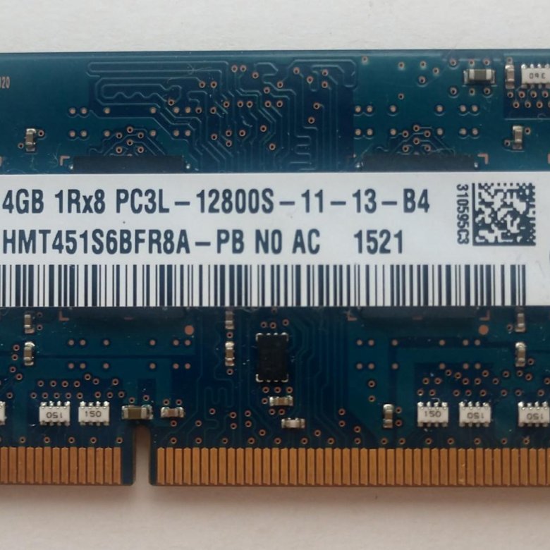 Оперативная память Sk Hynix Ddr3l4gb 1600mhz купить в Москве цена 1