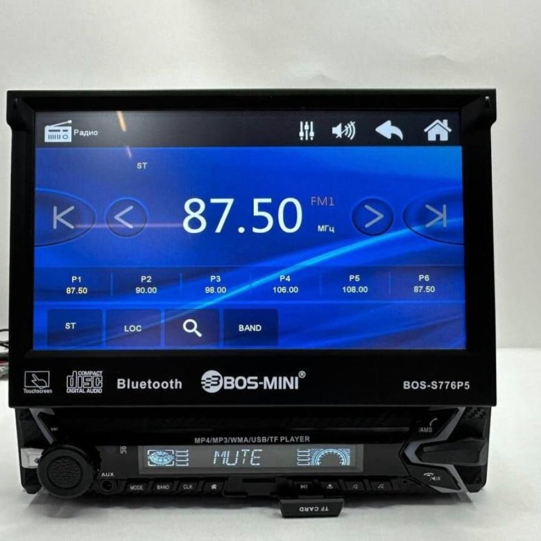 Магнитола BOS-mini S776 , 1Din, 7" выдвижной экран – купить в Туле ...