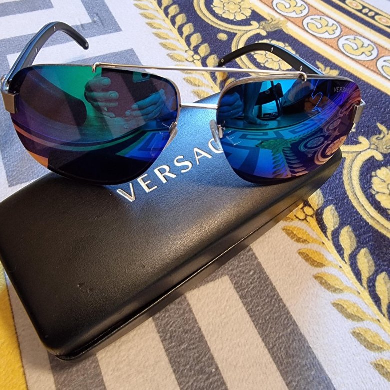 Солнцезащитные очки мужские Versace – купить в Москве, цена 2 000 руб ...