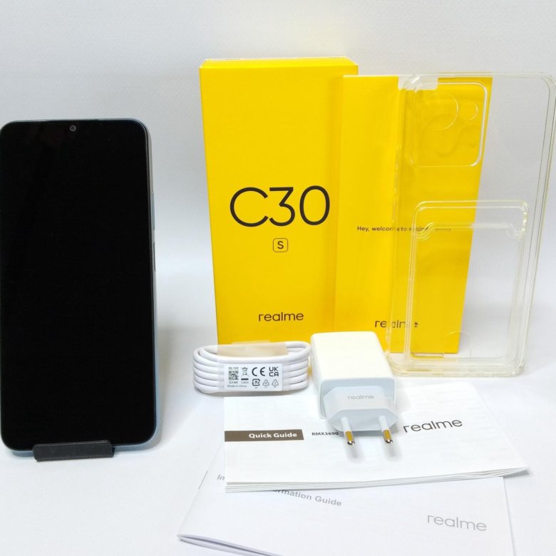 Смартфон Realme C30s с чехлом – купить в Москве, цена 3 999 руб., дата ...