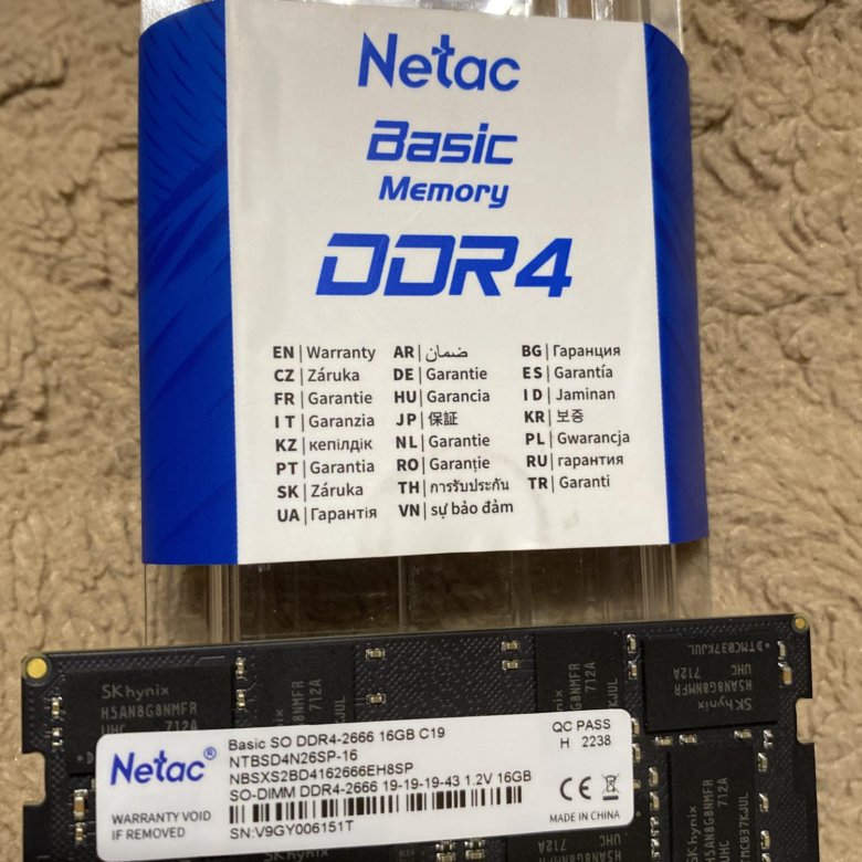 ОЗУ для ноутбука ddr4 16gb – купить в Якутске, цена 2 400 руб., дата ...