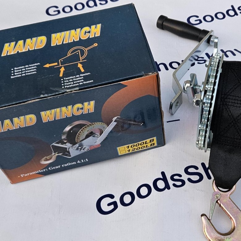 Лебедка ручная 1000lb 10м – купить в Хабаровске, цена 2 800 руб., дата ...