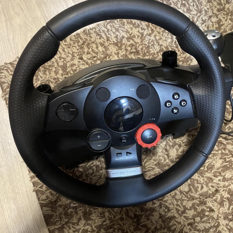 Руль Logitech Driving Force gt – купить в Комсомольске-на-Амуре, цена ...