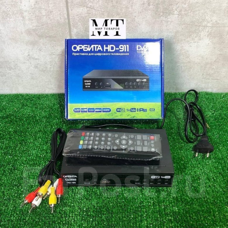 Цифровая ТВ приставка DVB-T2, HD Орбита 911 – купить в Владивостоке ...