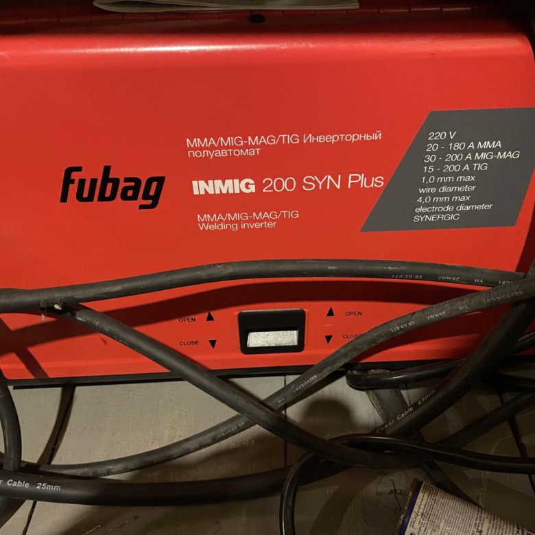Сварочный аппарат Fubag inmig 200 syn plus – купить в Якутске, цена 35 ...