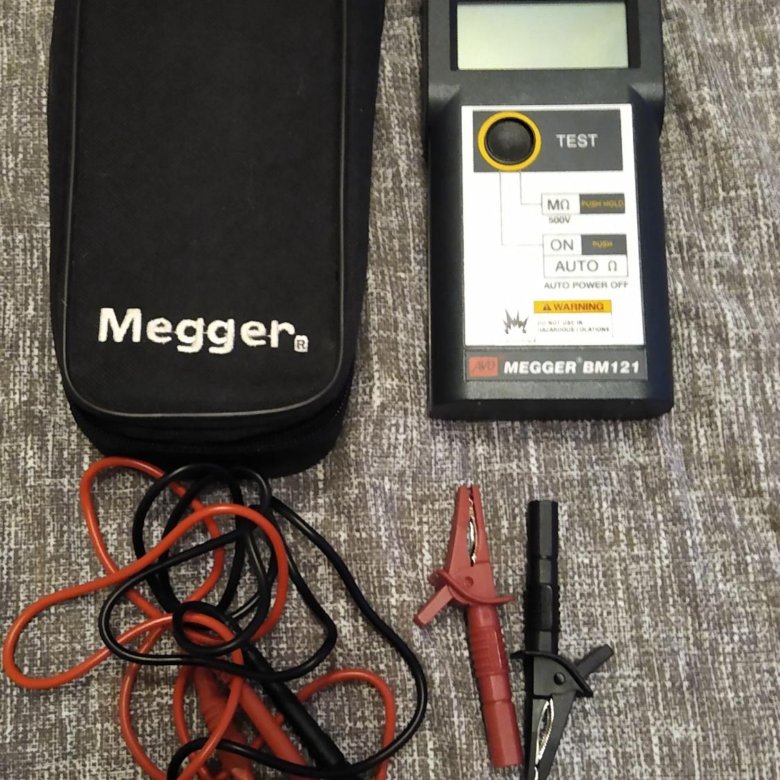 Измеритель сопротивления изоляции Megger Bm121 – купить в Санкт ...