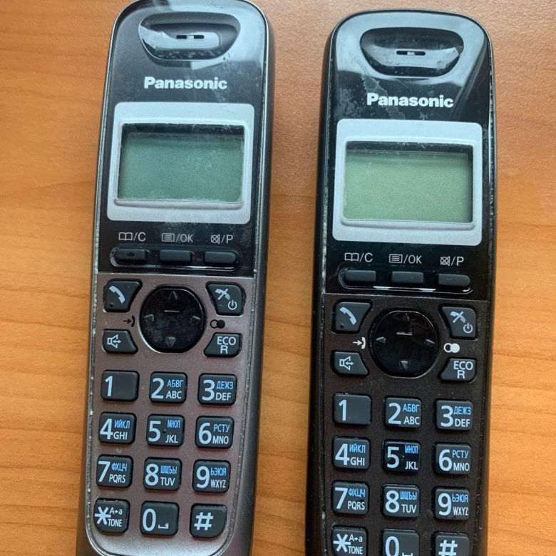 Радиотелефон Panasonic 2 трубки – купить в Москве, цена 1 500 руб ...