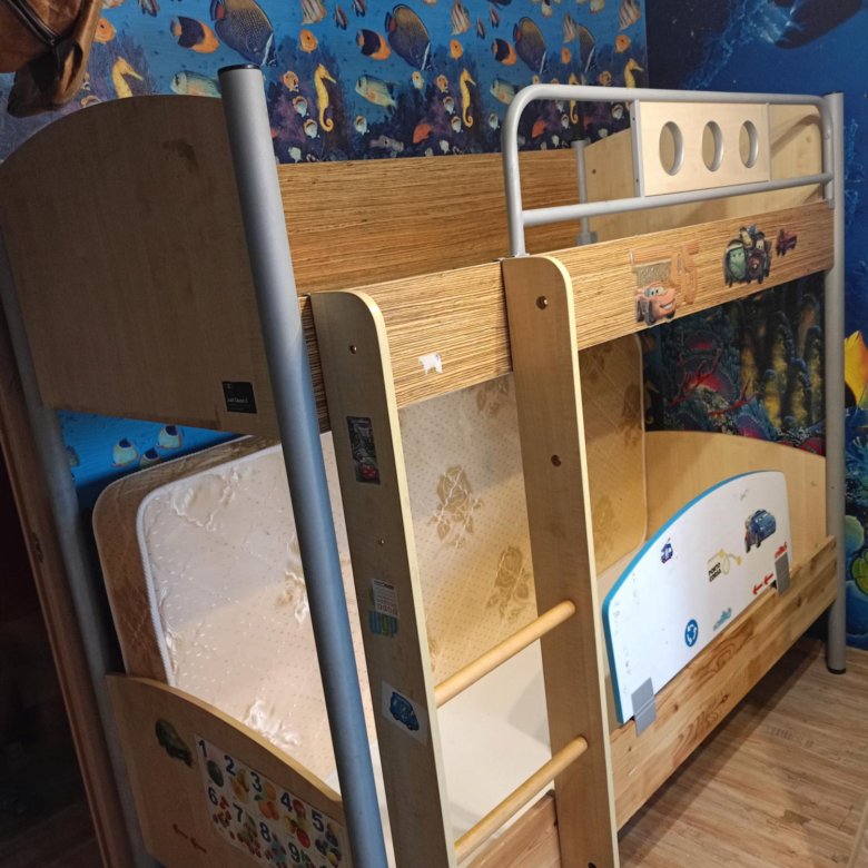 Кровать двухярусная детская – купить в Саратове, цена 10 000 руб., дата ...