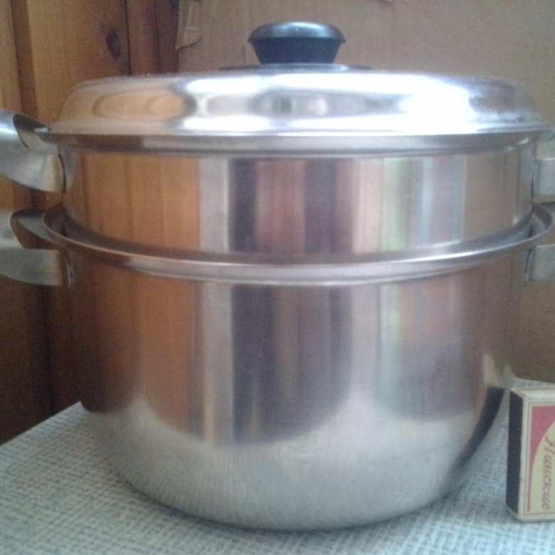 Кастрюля - пароварка, нержавеющая сталь СССР – купить в Санкт ...