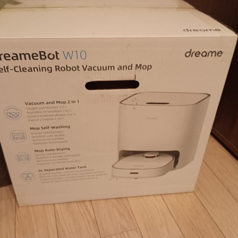 Робот пылесос Dreame Bot W10 купить в Москве цена 55 000 руб дата