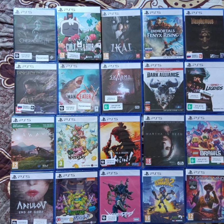 Игры для Ps5 новые купить в Москве цена 1 300 руб дата размещения