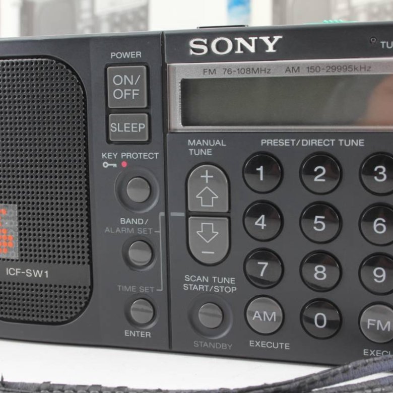 Радиоприемник цифровой Sony ICF- SW1. пр-во Япония – купить в Москве ...