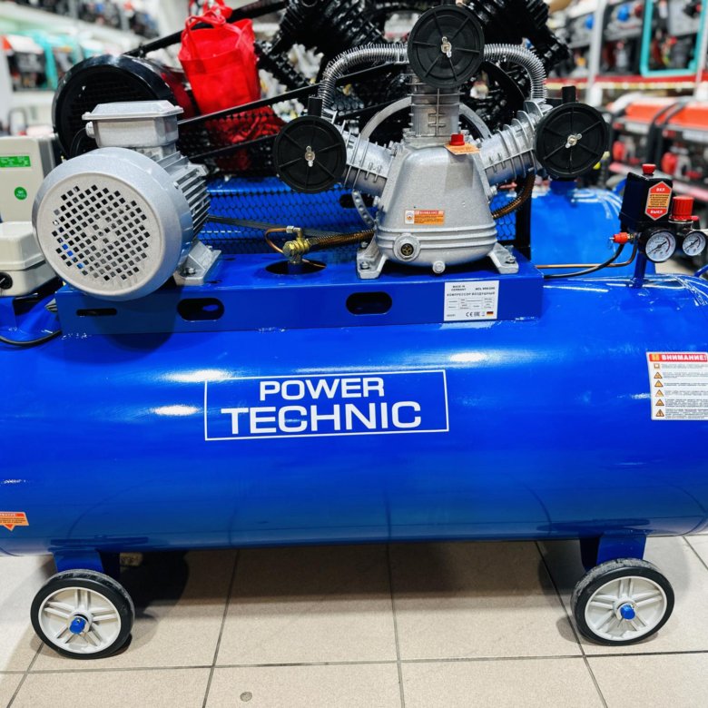 Компрессор воздушный Power Technic 950/250 – купить в Москве, цена 62 500 руб., дата размещения ...