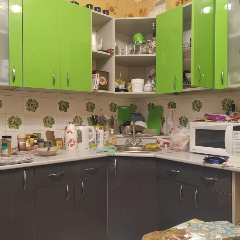 Кух гарнитур угловой 2,4 на 1,5 – купить в Малышеве, цена 13 000 руб ...