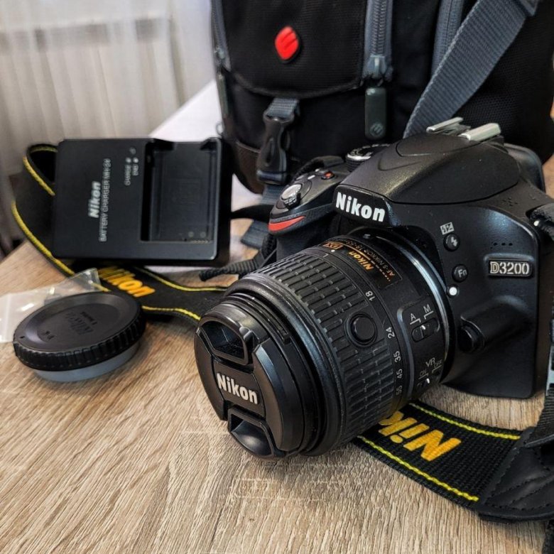 Зеркальный фотоаппарат Nikon D3200 – купить в Иркутске, цена 15 000 руб ...