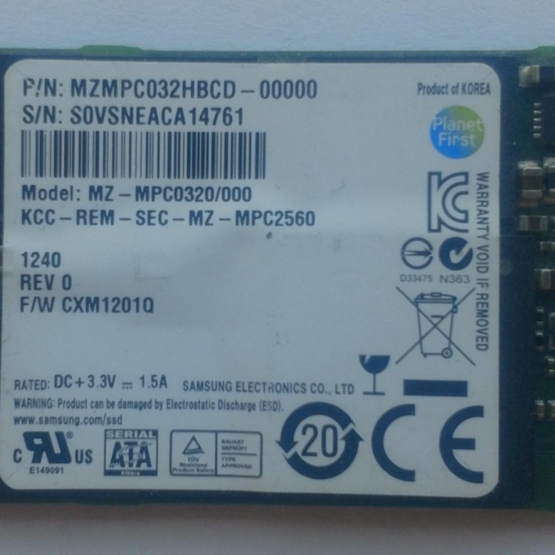 Диск SSD mSata Samsung PM830 32Gb – купить в Москве, цена 500 руб ...