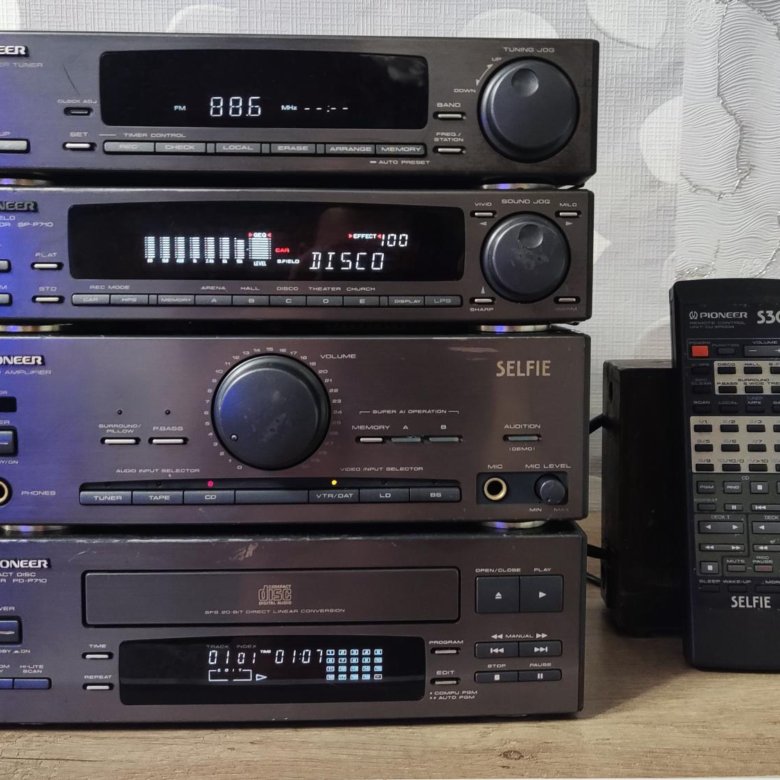Блочный муз! Центр Pioneer – купить в Владивостоке, цена 13 000 руб ...