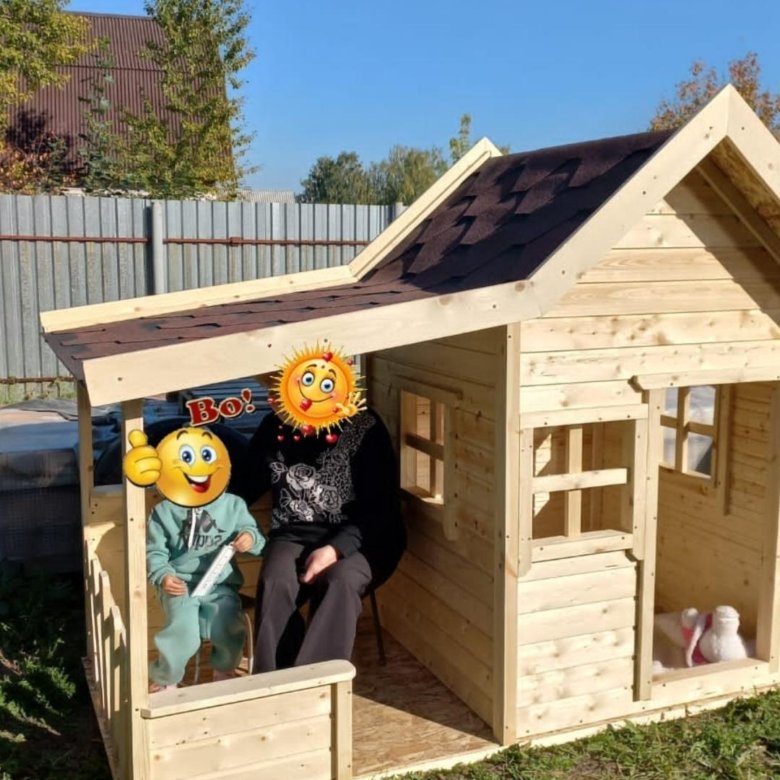 Детский уличный домик – купить в Белоярском, цена 31 000 руб., дата ...