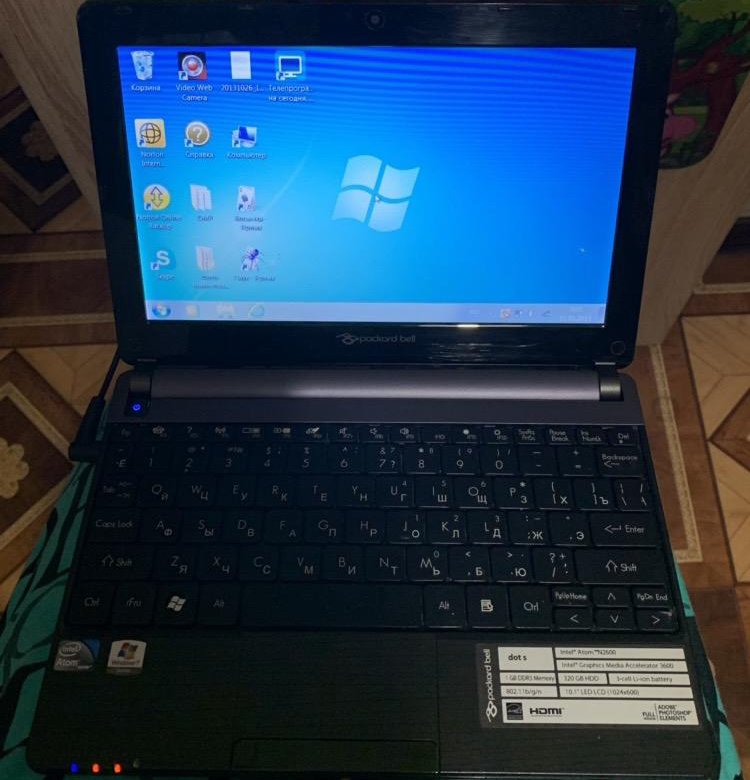 Нетбук Packard Bell dot s рабочий – купить в Москве, цена 4 000 руб ...