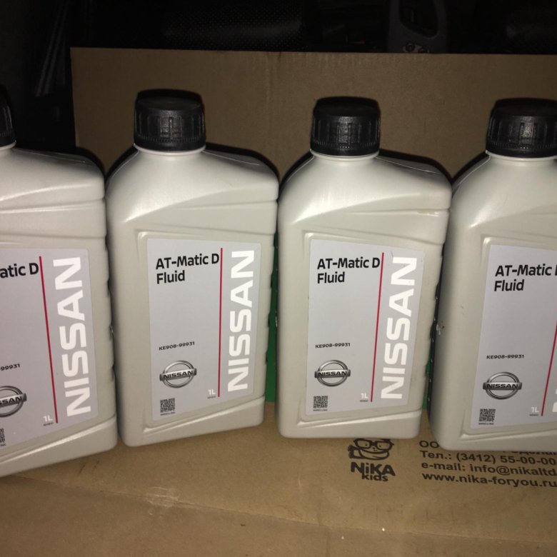 Масло Nissan AT-Matic D Fluid для АКПП – купить в Москве, цена 5 100 ...