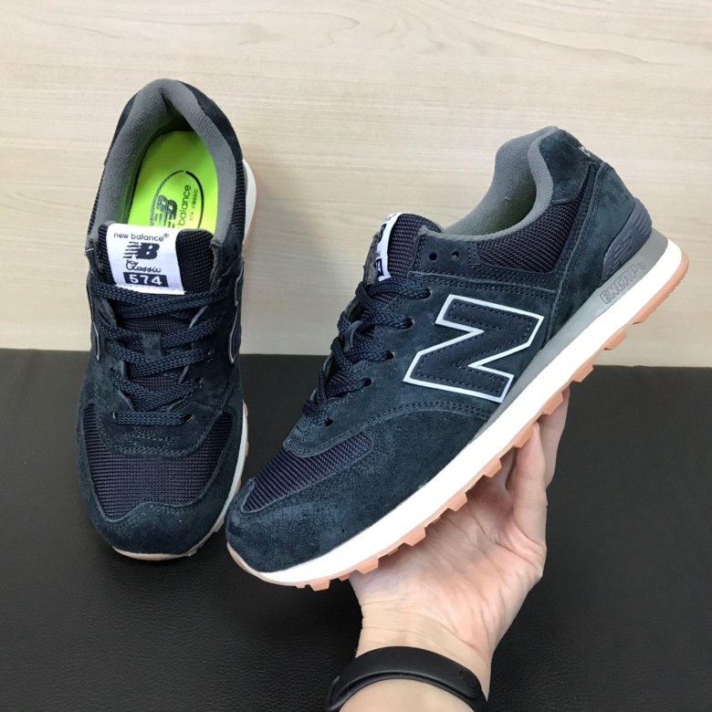 Кроссовки New Balance 574 мужские синие – купить в Москве, цена 3 500 ...