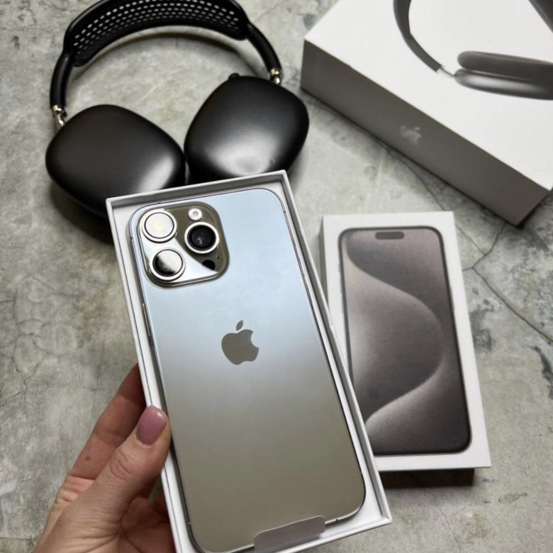 iPhone 15 pro max (titan) – купить в Москве, цена 11 998 руб., дата размещения: 20.08.2024 ...