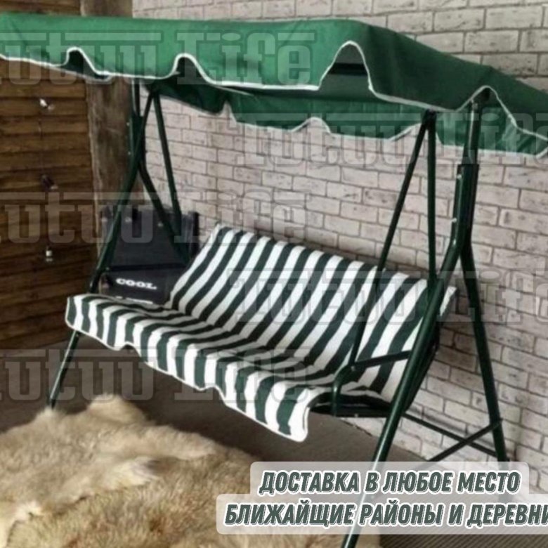 🏠Садовая качель скамейка 2в1 – купить в Якутске, цена 8 490 руб., дата ...