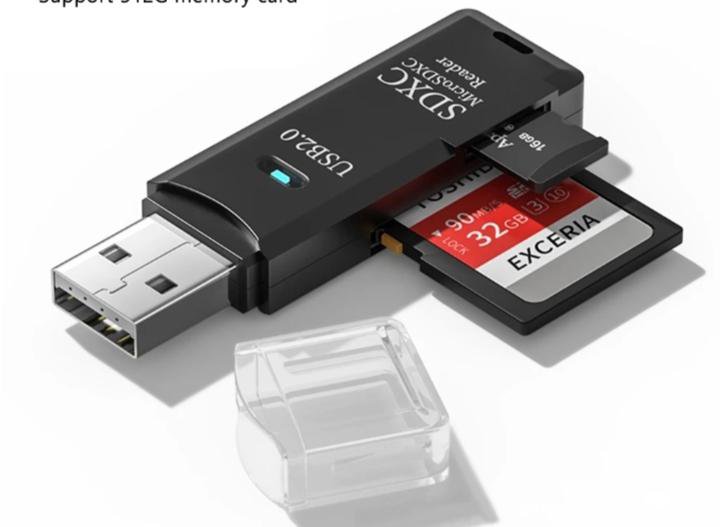 Картридер Usb 3 0 для Sd и Tf карт купить в Ленске цена 200 руб