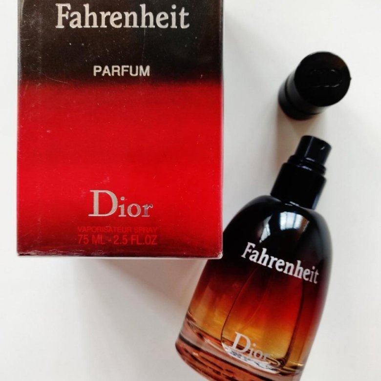 Парфюмерная вода Christian Dior Fahrenheit – купить в Ивантеевке, цена ...