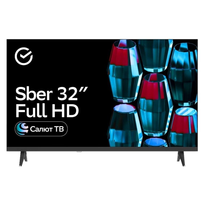 Телевизор смарт 32" Sber Full Hd 2024 – купить в Краснодаре, цена 8 900 руб., дата размещения ...
