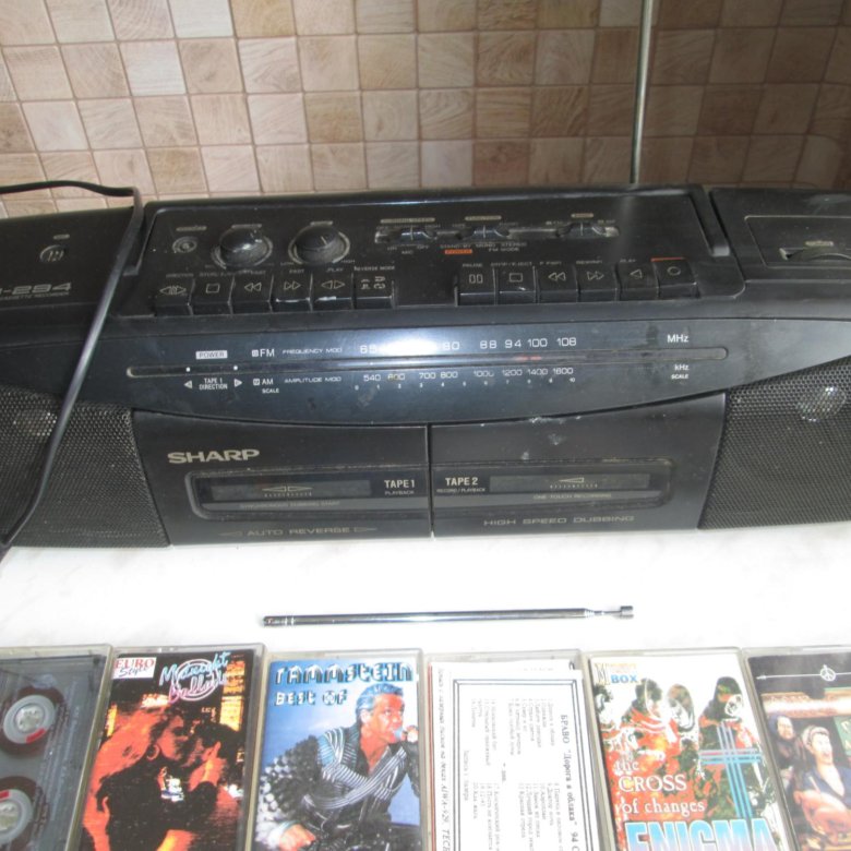 SHARP WQ-294 магнитола , 36 шт. – купить в Санкт-Петербурге, цена 1 000 руб., продано 29 августа ...