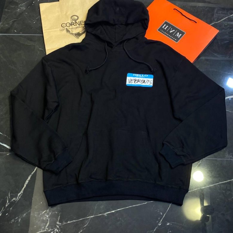 Худи Vetements – купить в Москве, цена 5 499 руб., дата размещения: 18. ...