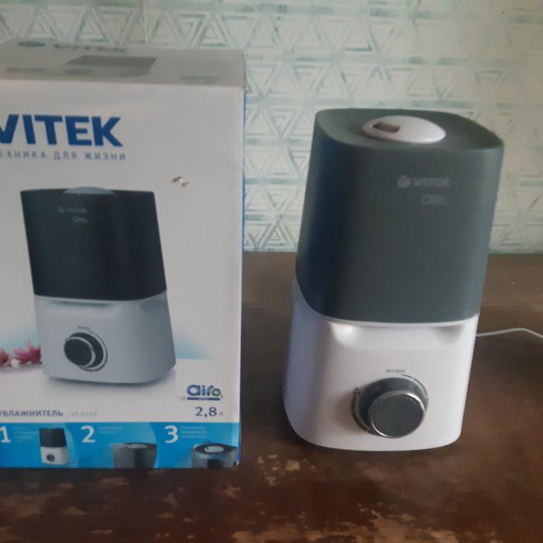 Увлажнитель воздуха Vitek VT-2339 – купить в Москве, цена 300 руб ...
