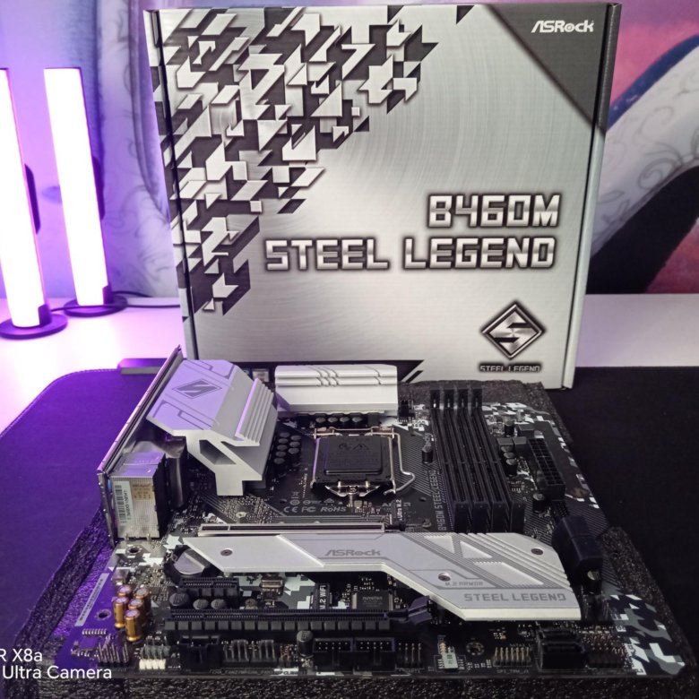 Материнская плата AsRock B460M Steel Legend – купить в Ростове-на-Дону ...