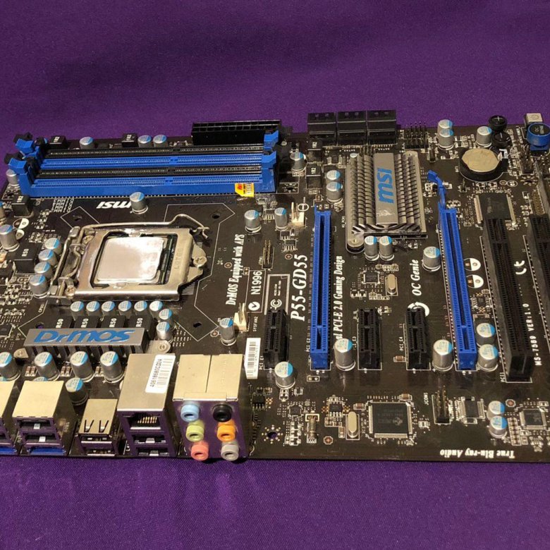 Материнская плата msi P55- gd55 – купить в Якутске, цена 3 500 руб., дата размещения: 19.09.2024 ...