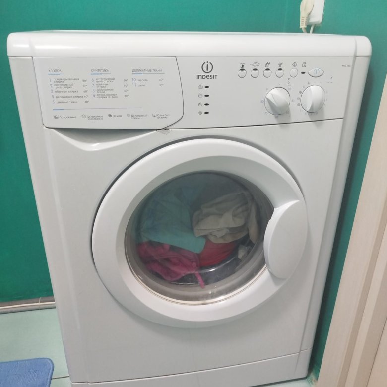 Стиральная машина indesit wisl 105 – купить в Томске, цена 5 000 руб ...