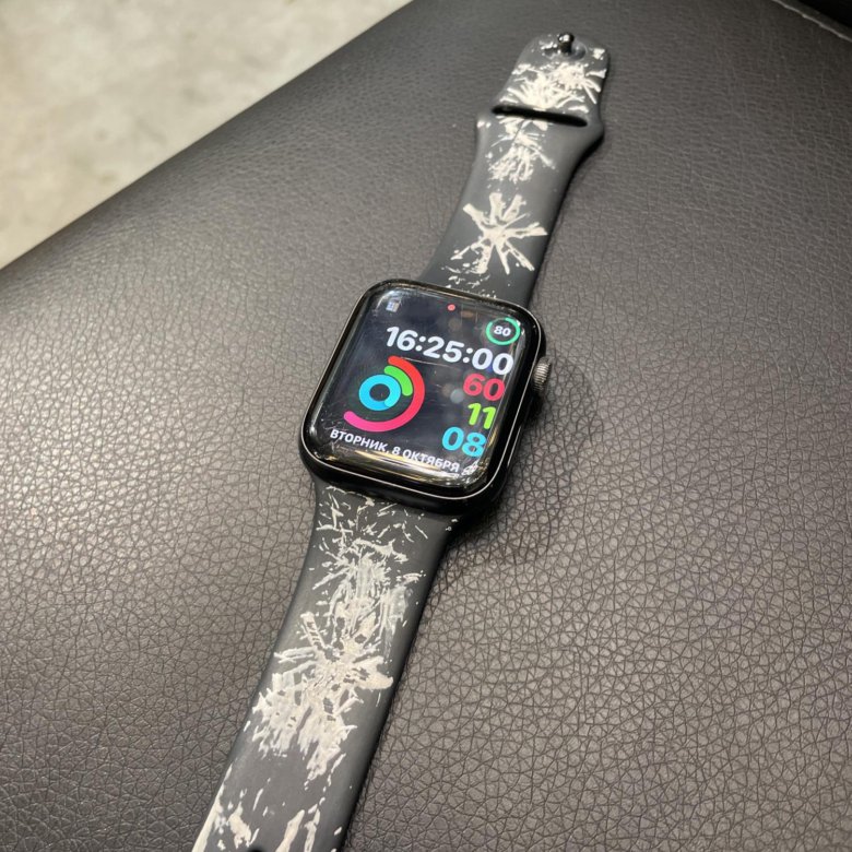 Apple Watch SE 44 MM Black – купить в Мытищах, цена 4 000 руб., дата ...