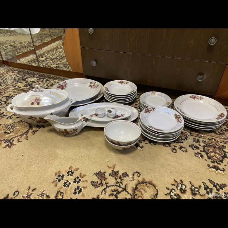 Сервиз столовый – купить в Санкт-Петербурге, цена 3 500 руб., дата ...