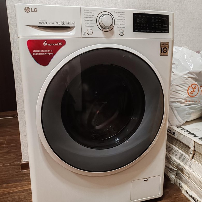 Стиральная машина LG direct drive 7 kg – купить в Москве, цена 20 000 ...