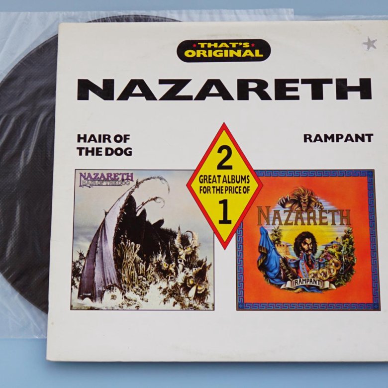Nazareth – "Hair Of The Dog / Rampant" 1988 UK -LP – купить в ...