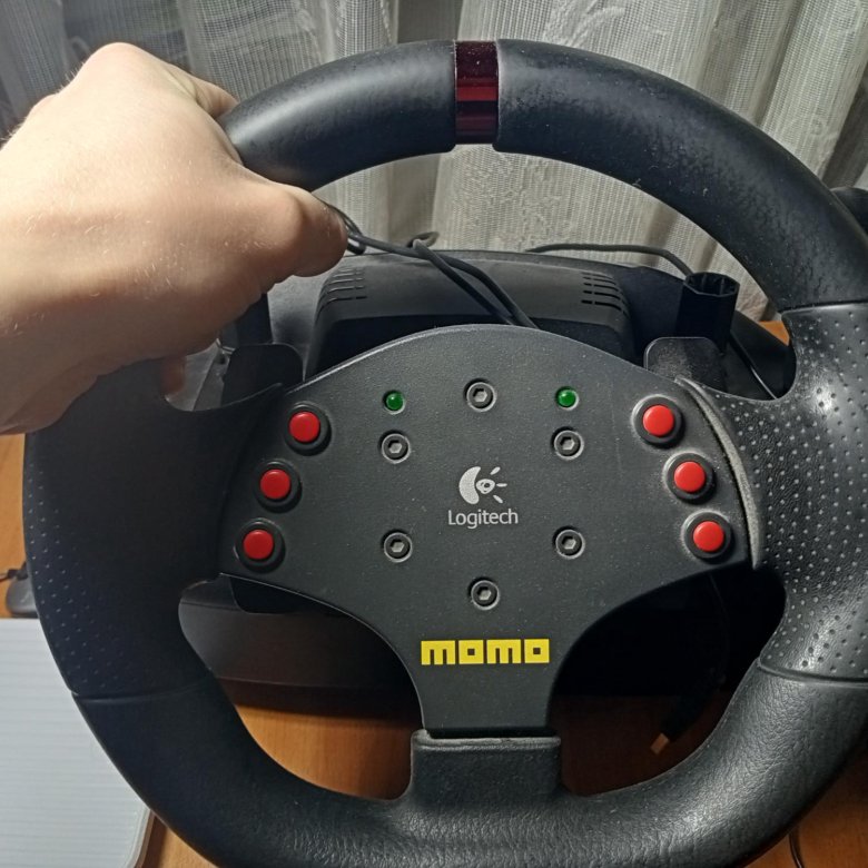 Logitech MOMO racing 900 градусов кастом – купить в Самаре, цена 4 000 ...