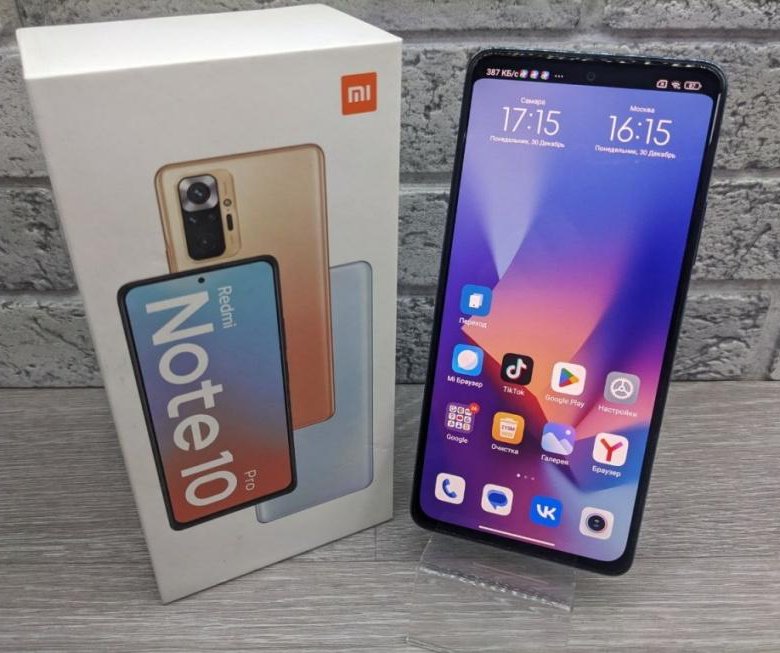 Смартфон Xiaomi Redmi Note 10 Pro 8/128 ГБ, голубой – купить в Самаре ...