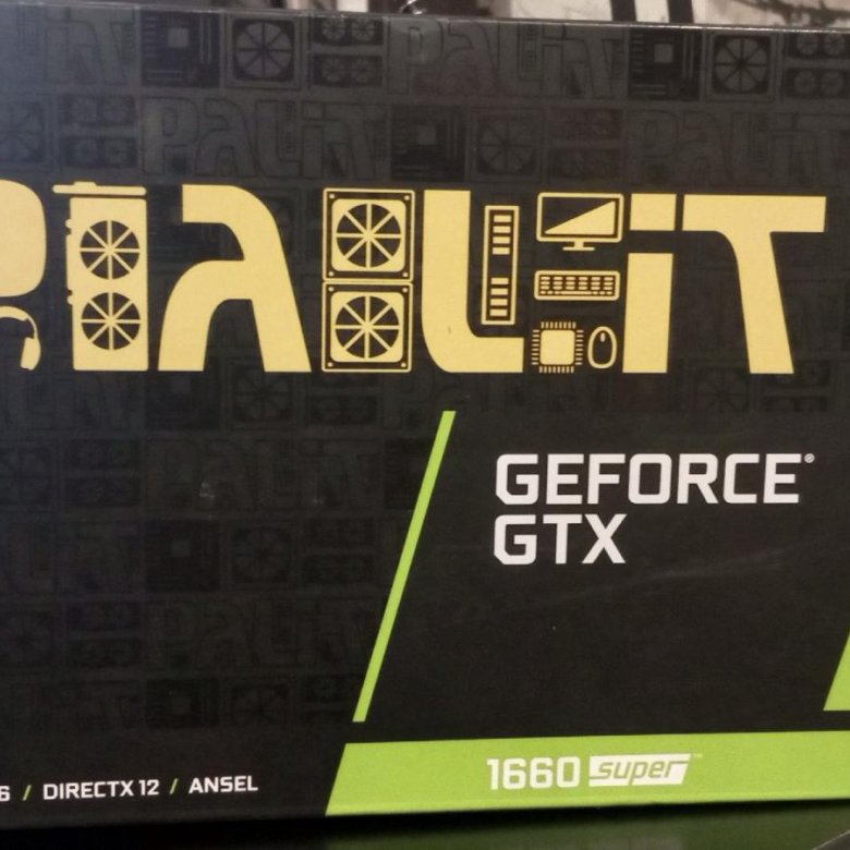 GTX 1660 Super Storm X Palit – купить в Комсомольске-на-Амуре, цена 12 ...